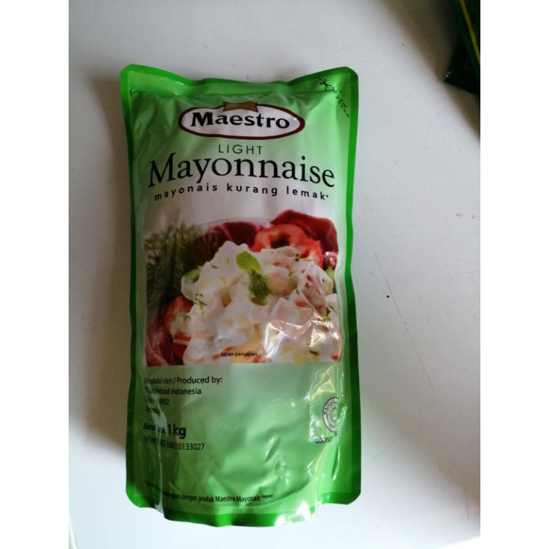 Jual maestro mayonaise saus mayones maestro mayo 1kg | Shopee Indonesia