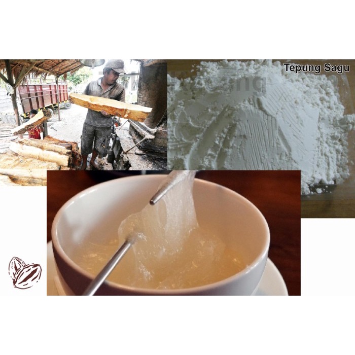 Jual PROMO [COD] Tepung Sagu Dari Pohon Sagu Sulawesi 750g | Shopee ...
