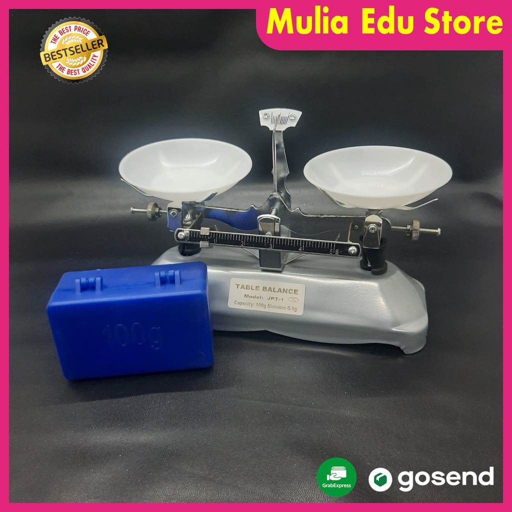 Jual TIMBANGAN NERACA MEJA TABLE BALANCE TIMBANGAN OBAT JPT-1 | Shopee ...