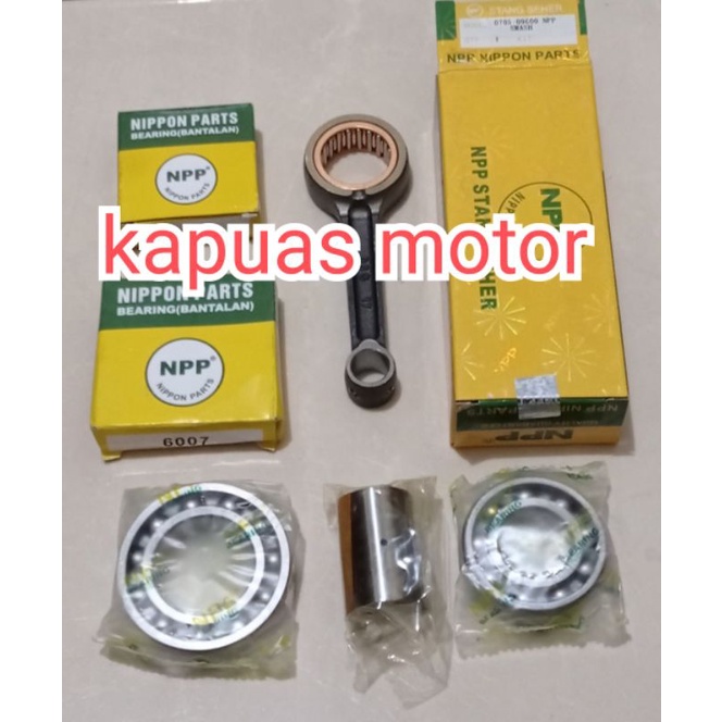 Jual Stang seher conrod plus bearing kruk as smash smash new 110 ...