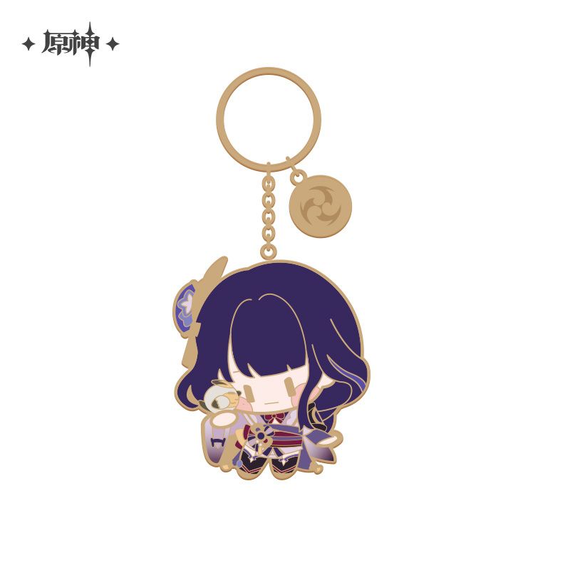 Jual Genshin Impact Chibi Metal Keychain - Inazuma | Shopee Indonesia