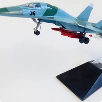 Jual Miniatur Pesawat Terbang Sukhoi SU 34 Jet Tempur SU 32 Air Force ...