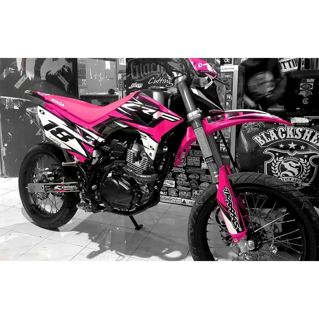 Jual DECAL STIKER CRF -CUSTOM DESAIN -PREMIUM GLOSSY-HOLOGRAM-VARIASI ...
