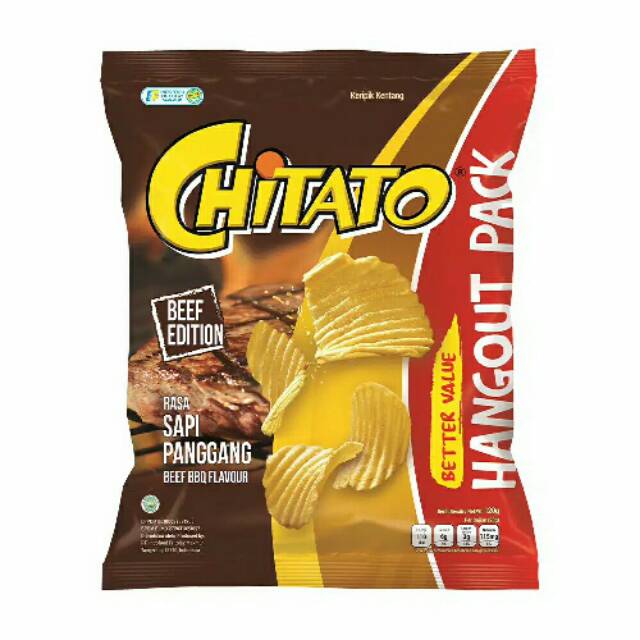 Jual Chitato 120gr - Beef Sapi Panggang Hangout Pack Keripik Kentang ...