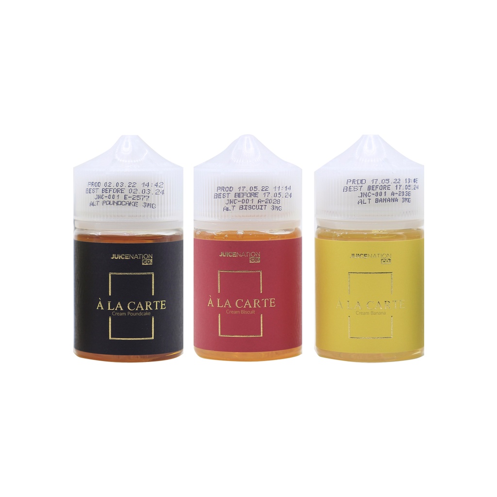 Jual Ala Carte Liquid by Juicenation 60ml Bercukai | Shopee Indonesia