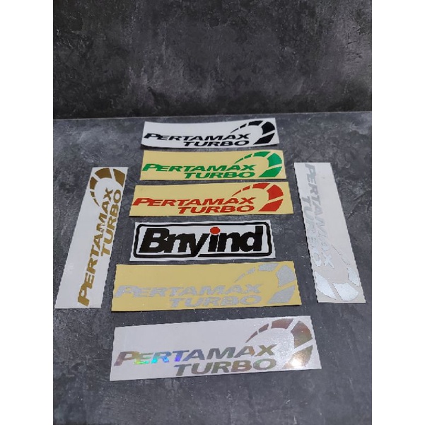 Jual STICKER PERTAMAX TURBO CUTTING | Shopee Indonesia