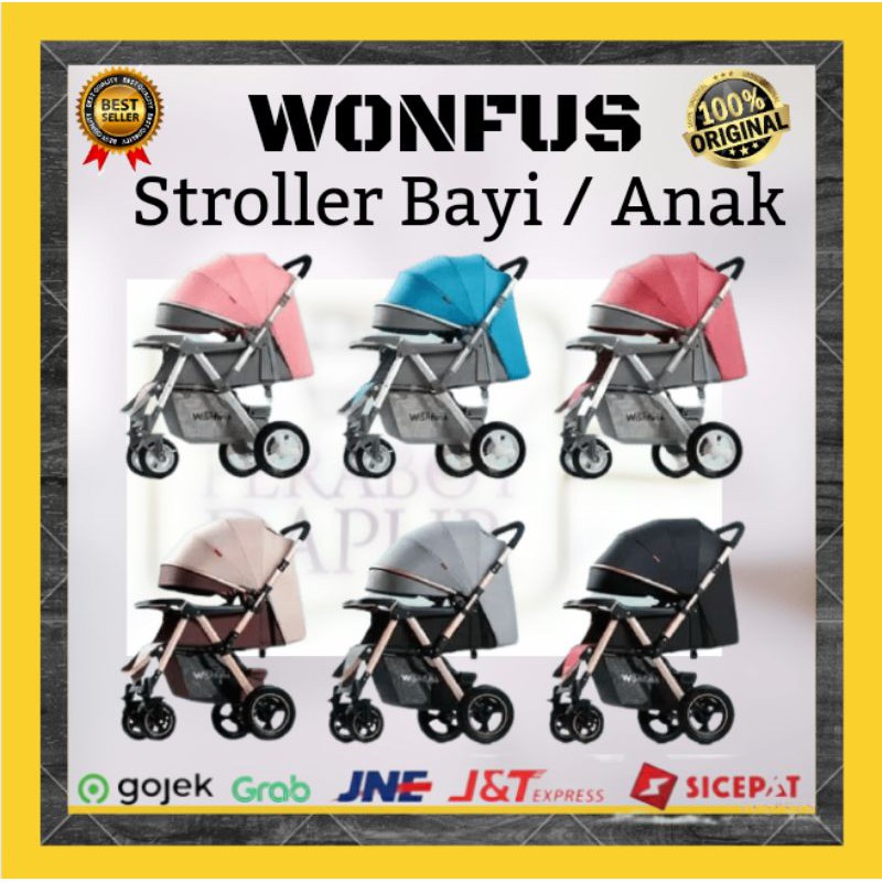 Jual Wonfus Stroller Bayi Murah Stroller Anak Murah Original Wonfus ...