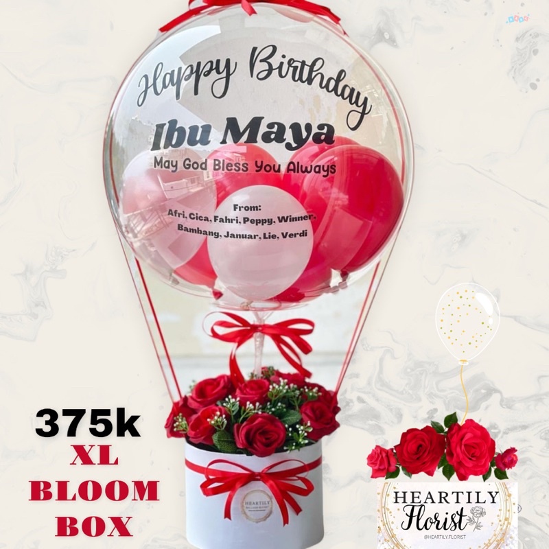 Jual [READY JAKARTA 1HARI JADI] Buket Balon Balloon Bucket Balon Bloom ...