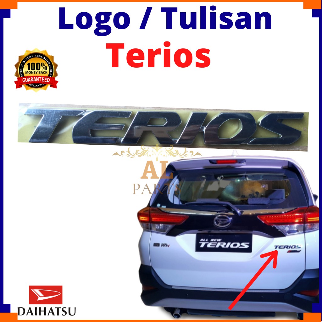 Jual Logo Emblem Tulisan Terios 2018 Original | Shopee Indonesia