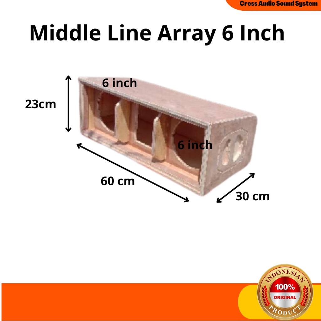 Jual Box Speaker Line Aray 6 Inch Doble Triplek 12mm | Shopee Indonesia