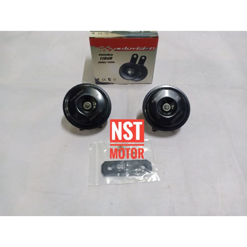 Jual Klakson Motor Mobil Dual Tone Sonicboy 118DB 12Volt Autovision ...