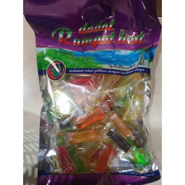 Jual Dodol rumput laut 800 gr. cemilan | Shopee Indonesia
