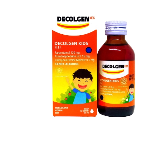 Jual Decolgen Kids Sirup Decolgen Anak Decolgen Sirup Obat Flu Anak 60 ...