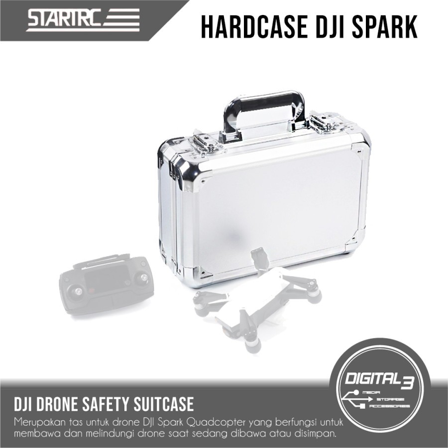 Jual Hard Case DJI Spark Koper Spark Case Spark Tas Spark Hardcase ...