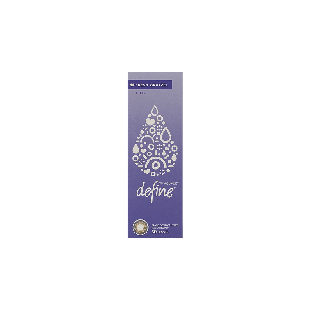 Jual 1-Day Acuvue Define Fresh Grayzel - Lensa Kontak | Shopee Indonesia