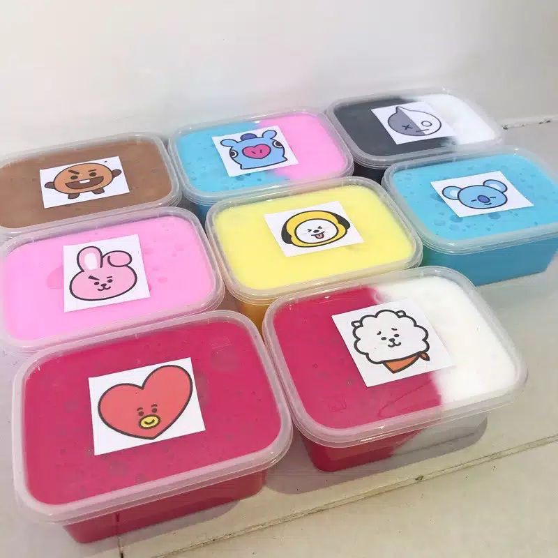 Jual slime bt21 | Shopee Indonesia