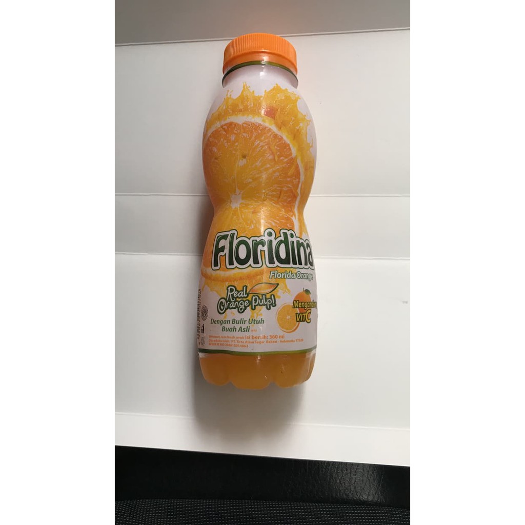Jual Floridina Jeruk Botol 350ml / Florida Orange 350 ml / Dus Grosir ...