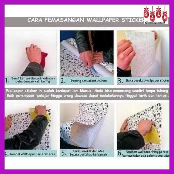 Jual DINDINGSTIKER- WALLPAPER STICKER MOTIF BUNGA MAWAR GELEMBUNG B ...