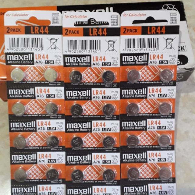 Jual Baterai Maxell LR44 | Shopee Indonesia