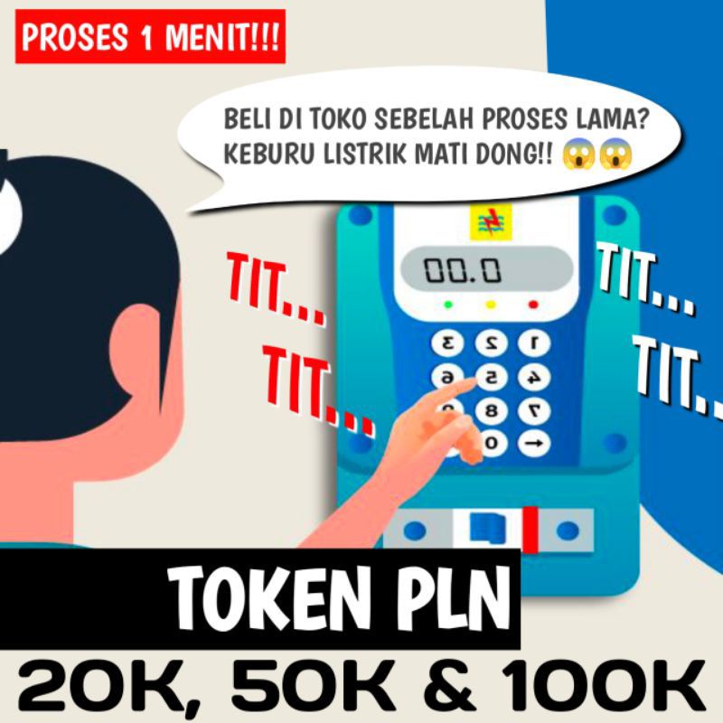 Jual TOKEN LISTRIK | Shopee Indonesia