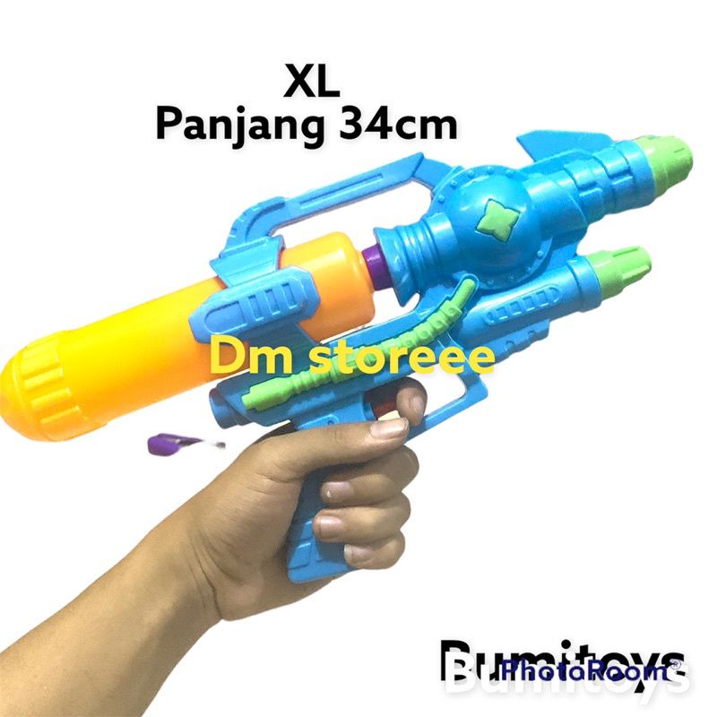 Jual mainan tembakan pistol air / mainan anak murah / mainan perang air ...