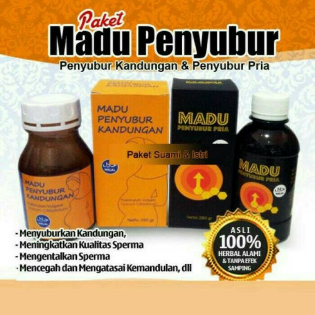 Jual Paket Promil Madu Suka Subur Kandungan 350gr & Madu Sp Subur Pria ...