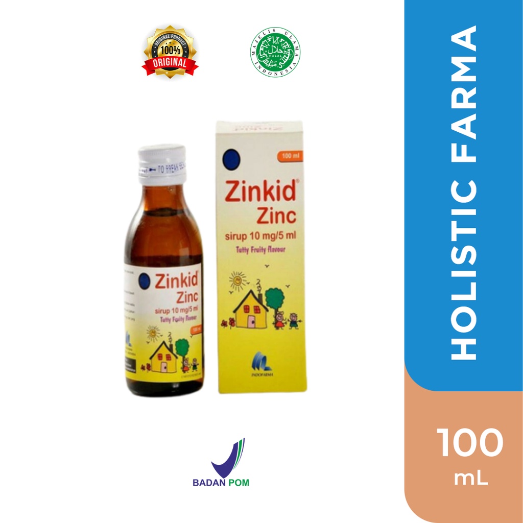 Jual Zinkid Sirup 100 ml Mengobati Diare Anak | Shopee Indonesia