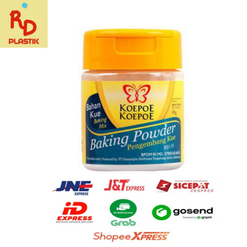 Jual Baking Powder 45 gr Koepoe Koepoe | Shopee Indonesia