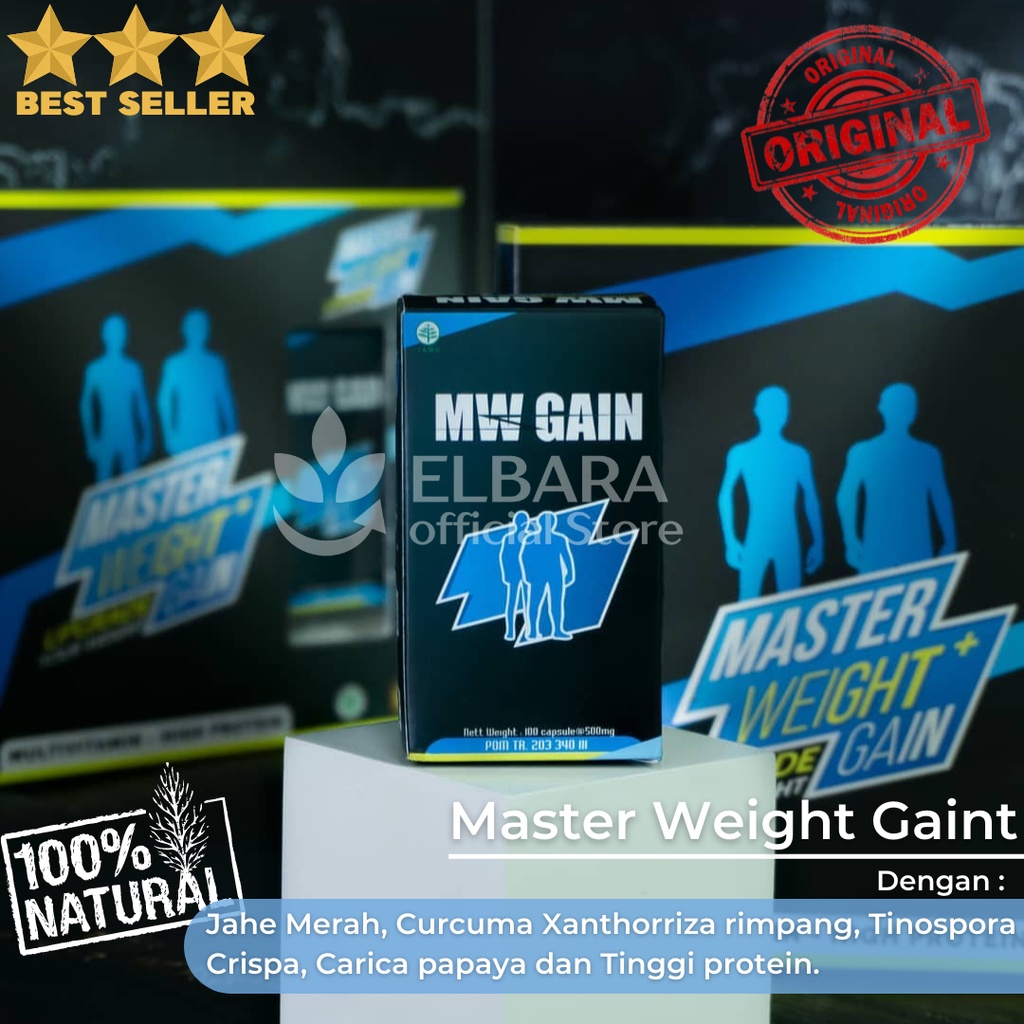 Jual Master Weight Gain Penggemuk Badan Terbaik Penambah Berat Badan ...