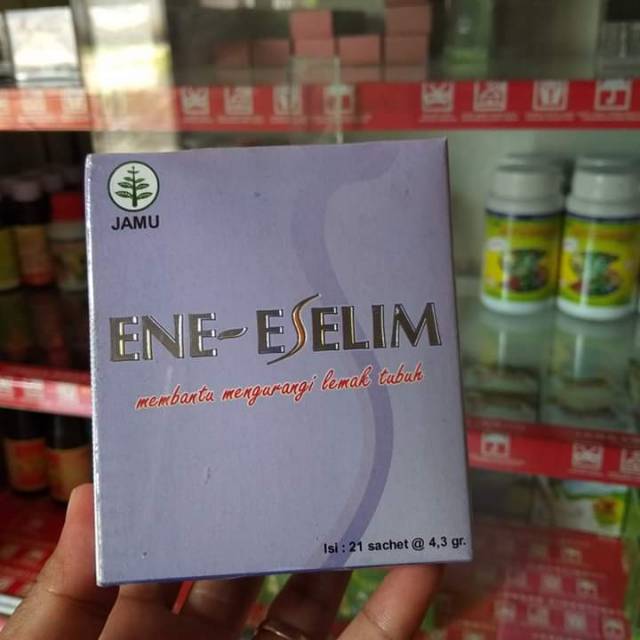 Jual ENE-ESELIM (ESLIM) Asli dijamin Penghilang lemak tubuh (21 Sachet ...