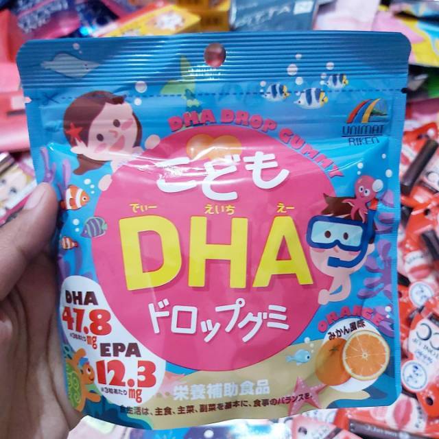 Jual Kids DHA Drop Gummies (90 tablets) | Shopee Indonesia
