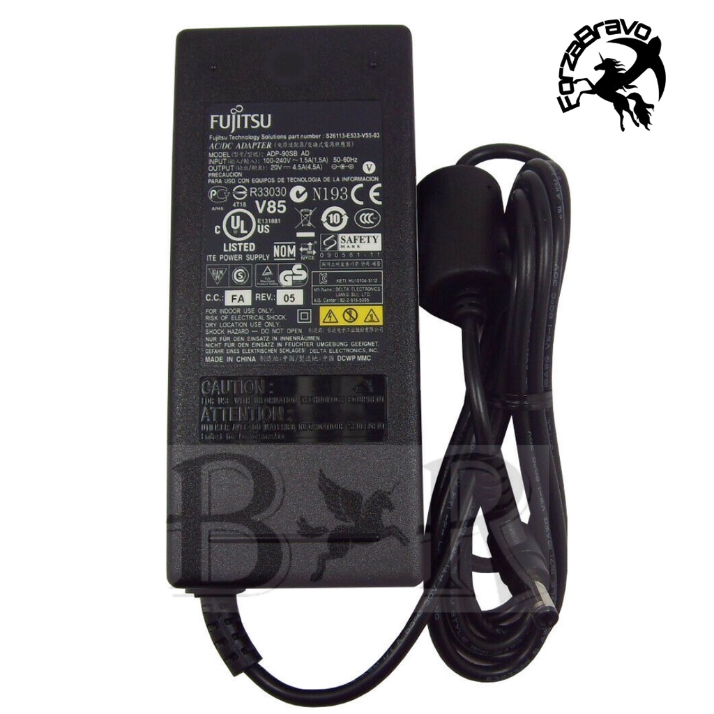 Jual ADAPTOR FUJITSU 20V 4.5A, 5.5*2.5MM FOR ESPRIMO V5535 V5515 V5505 ...