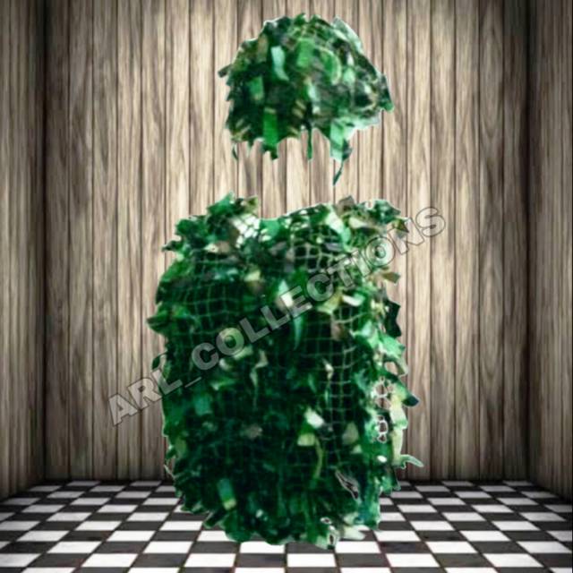 Jual samaran ransel dan helm TNI/samaran jaring HIGHT QUALITY army ...