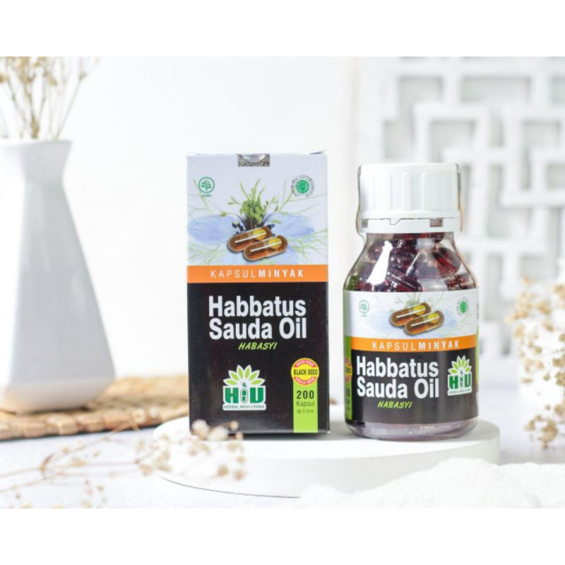 Jual HABBATUS SAUDA OIL HIU 200 KAPSUL Original | Shopee Indonesia