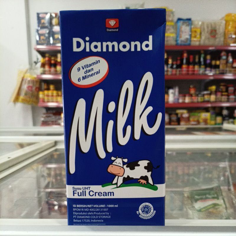 Jual Diamond MILK Full Cream 1000Ml | Shopee Indonesia