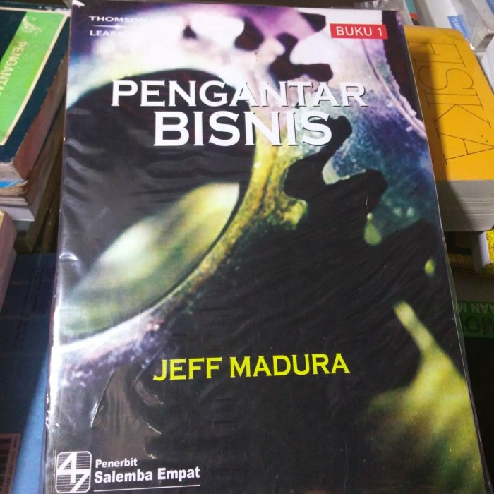 Jual pengantar bisnis.buku 1.by jeff madura | Shopee Indonesia