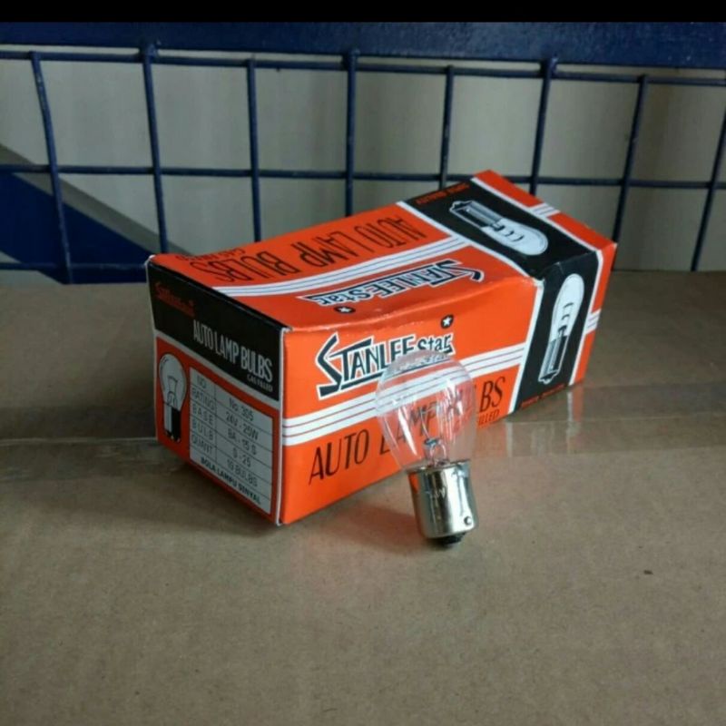 Jual DOS AUTO BULB/BOHLAM LAMPU SEN KAKI 1 BESAR/BAK KAKI 1 BESAR 24V ...