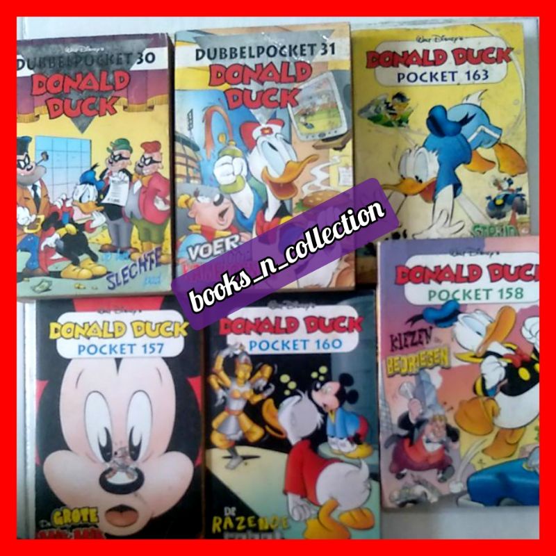 Jual Komik donald duck bahasa belanda preloved donal bebek bekas | Shopee Indonesia