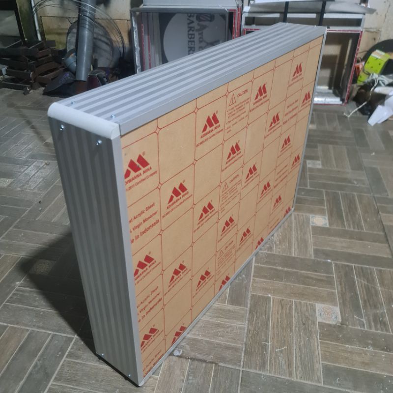 Jual Neon Box Acrylic Frame Alumunium Ukuran 50cm x 80cm | Shopee Indonesia