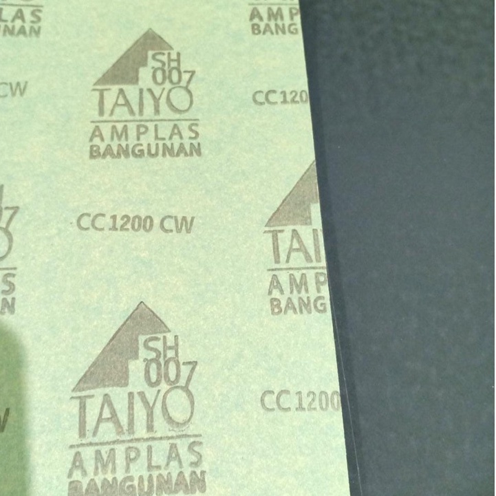 Jual Amplas Halus dan Kasar Amplas Lembaran Taiyo Grit Ukuran : 60 80 ...