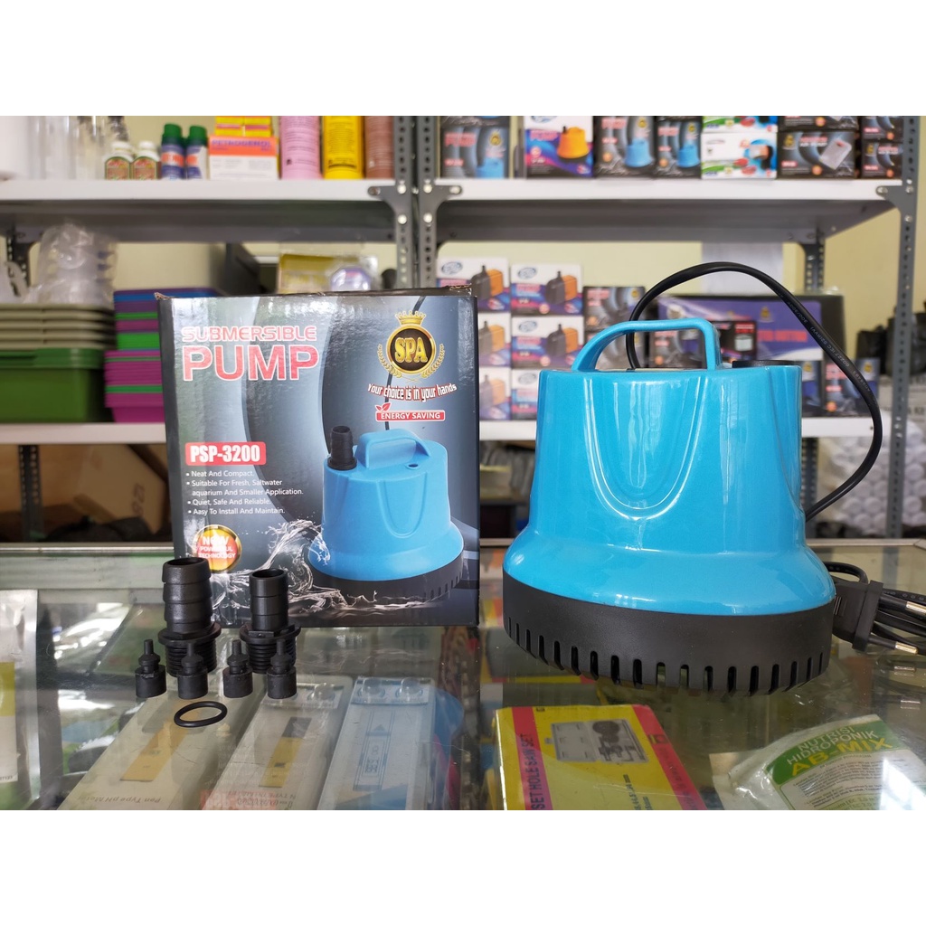 Jual POMPA AQUARIUM SPA PSP-3200 PSP3200 - POMPA CELUP AQUARIUM - POMPA ...
