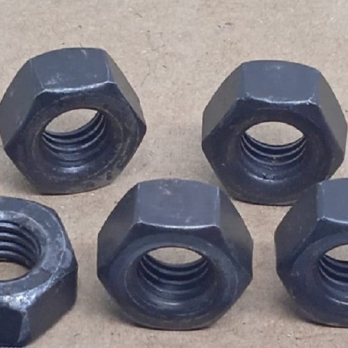 Jual MUR BAJA M24 HTB GRADE 8.8 KUNCI 36 MUR HEX HEAVY NUT 24MM WARNA HITAM PITCH DRAT 3.0 MUR ...