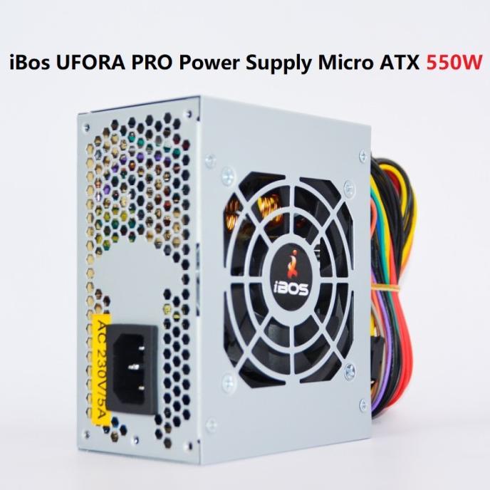 Jual iBOS UFORA PRO 550W Micro ATX Power Supply PSU | Shopee Indonesia
