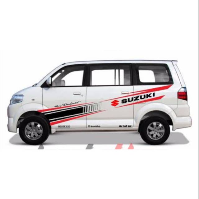 Jual Stiker mobil Suzuki apv terbaru striping mobil apv keren terlaris ...