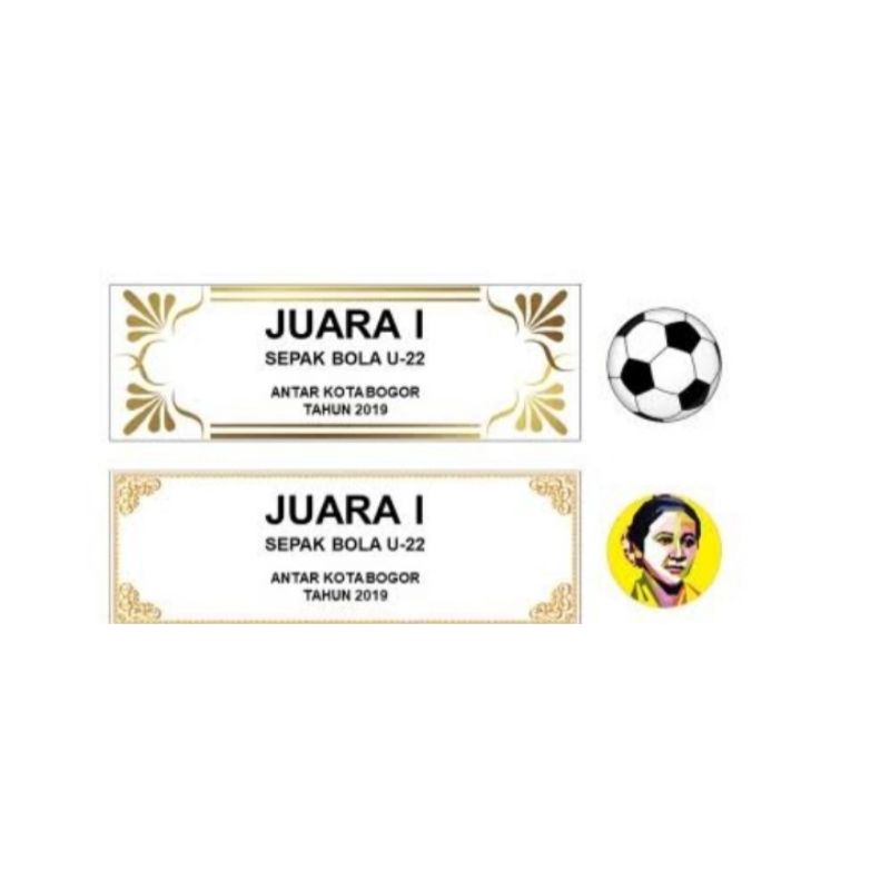 Jual STIKER PIALA KAKI 2, 3, 4, 5 | STIKER MURAH | STIKER PIALA ...