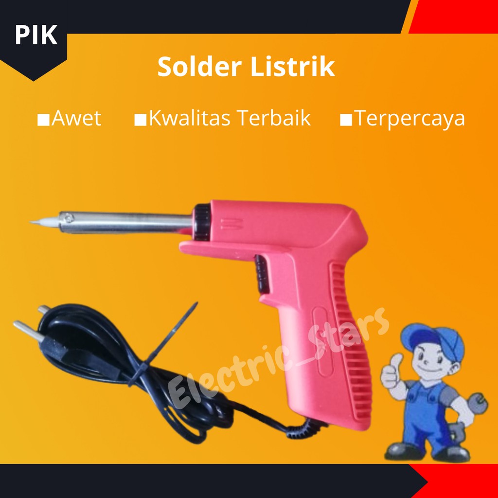 Jual PIK Solder Tembak Listrik / Solder Soder Listrik | Shopee Indonesia