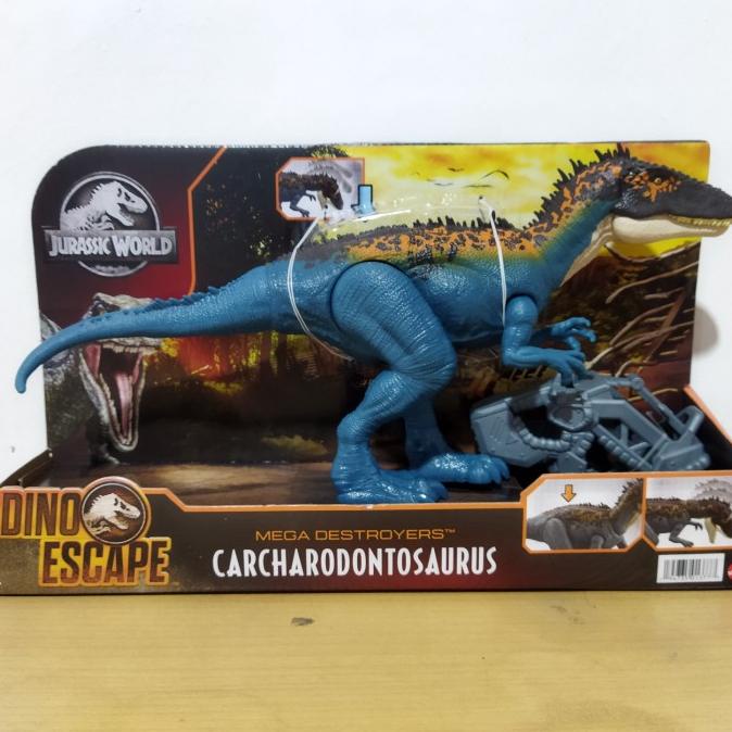 Jual mattel jurassic world mega destroyers carcharodontosaurus | Shopee Indonesia