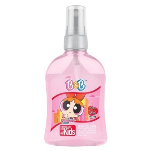 Jual B&B Kids Spray Cologne Powerpuff Girls 60 ml, 100 ml | Shopee ...