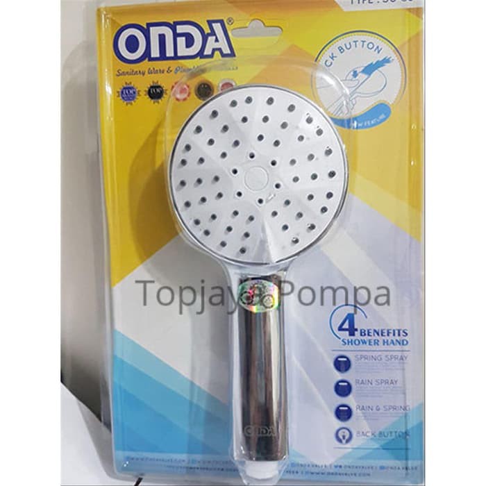 Jual Hand Shower Onda So SS Ukuran 1/2" | Shopee Indonesia
