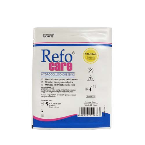 Jual Refocare 0.84 MM isi 5pc uk. 5x5cm / Refo care / Plester Luka ...